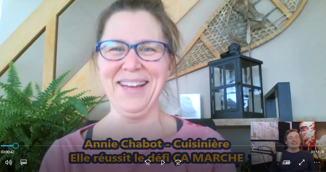 Pascal Auger : Elle réussit le Défi ÇA MARCHE sur le Chemin du Québec ...