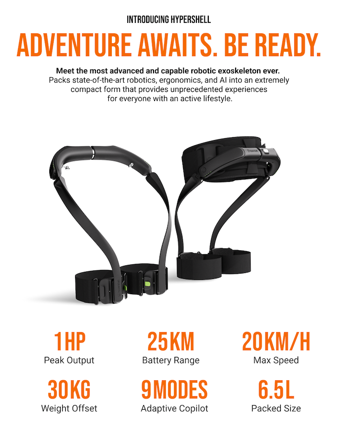 Hypershell, l’exosquelette : Une révolution pour la randonnée et les activités outdoor – Culture ...