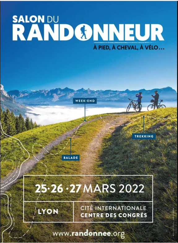 Salon du Randonneur : 24 au 26 mars 2023 – Culture Marche : Le média 100% marche, 100% passion