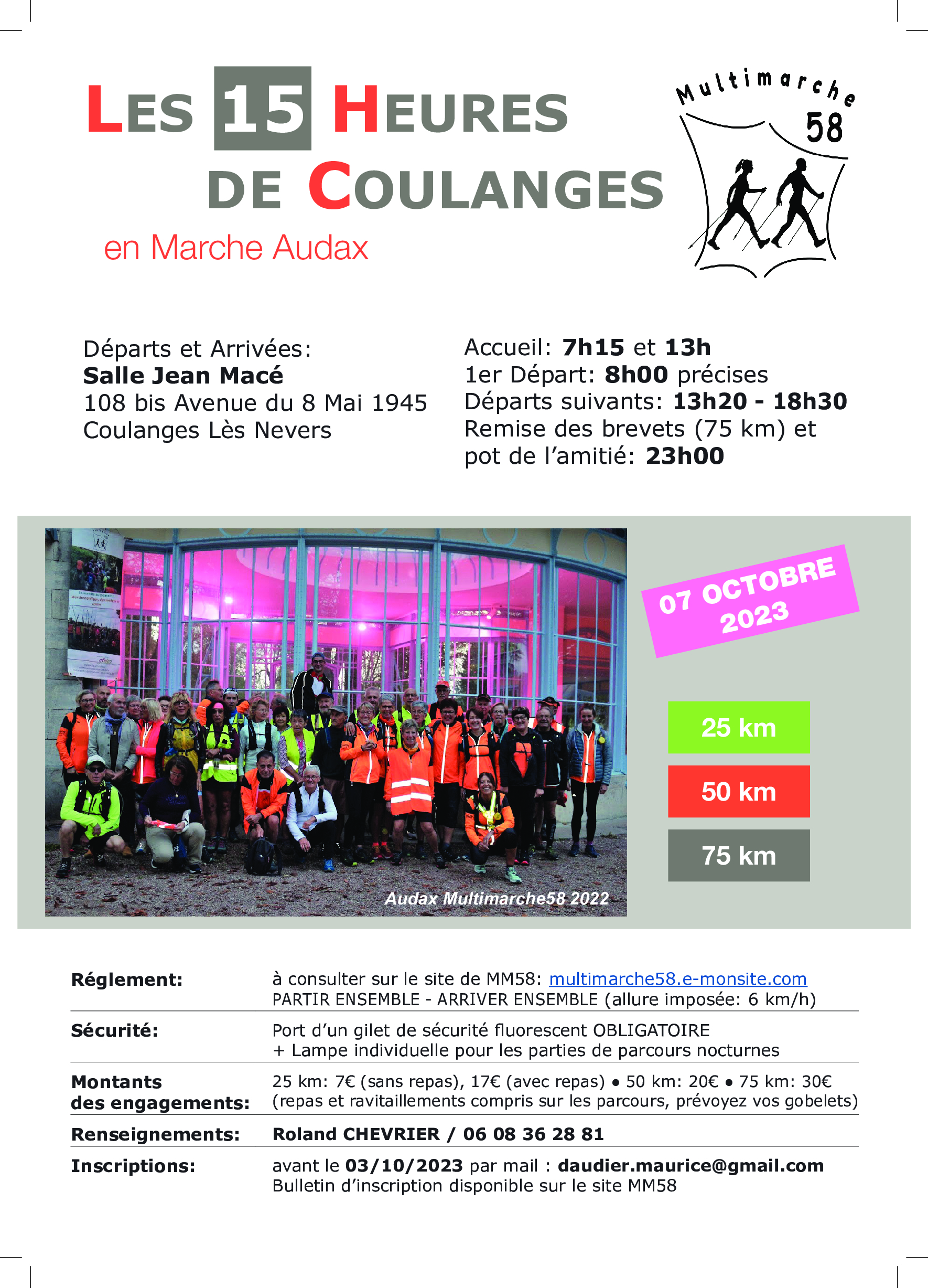 flyer-recto – Culture Marche : Le média 100% marche, 100% passion