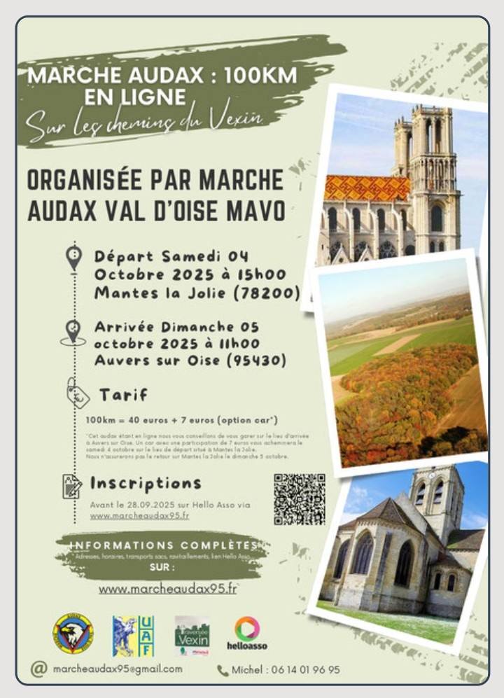 CALENDRIER DES MARCHES AUDAX – culturemarche.com : Magazine spécialisé ...