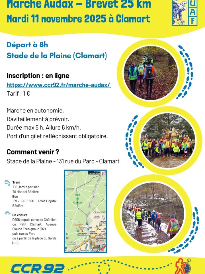 CALENDRIER DES MARCHES AUDAX – culturemarche.com : Le Magazine en ...