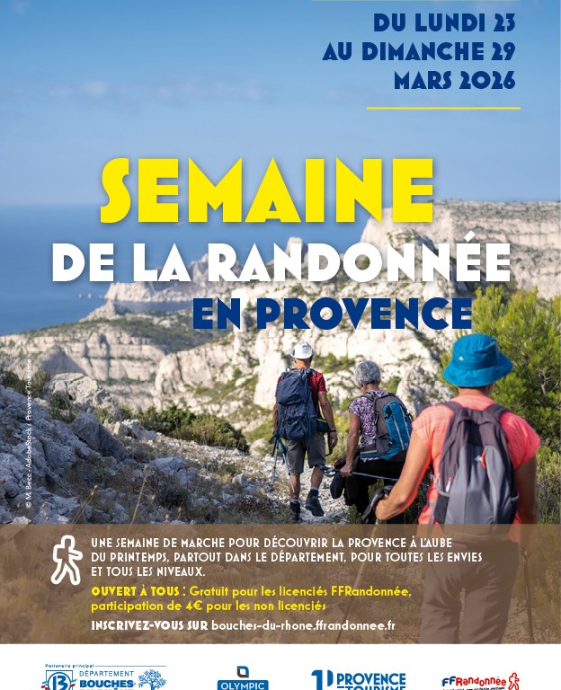 Semaine de la Randonnée en Provence : 23 au 29 mars 2026 – Culture ...